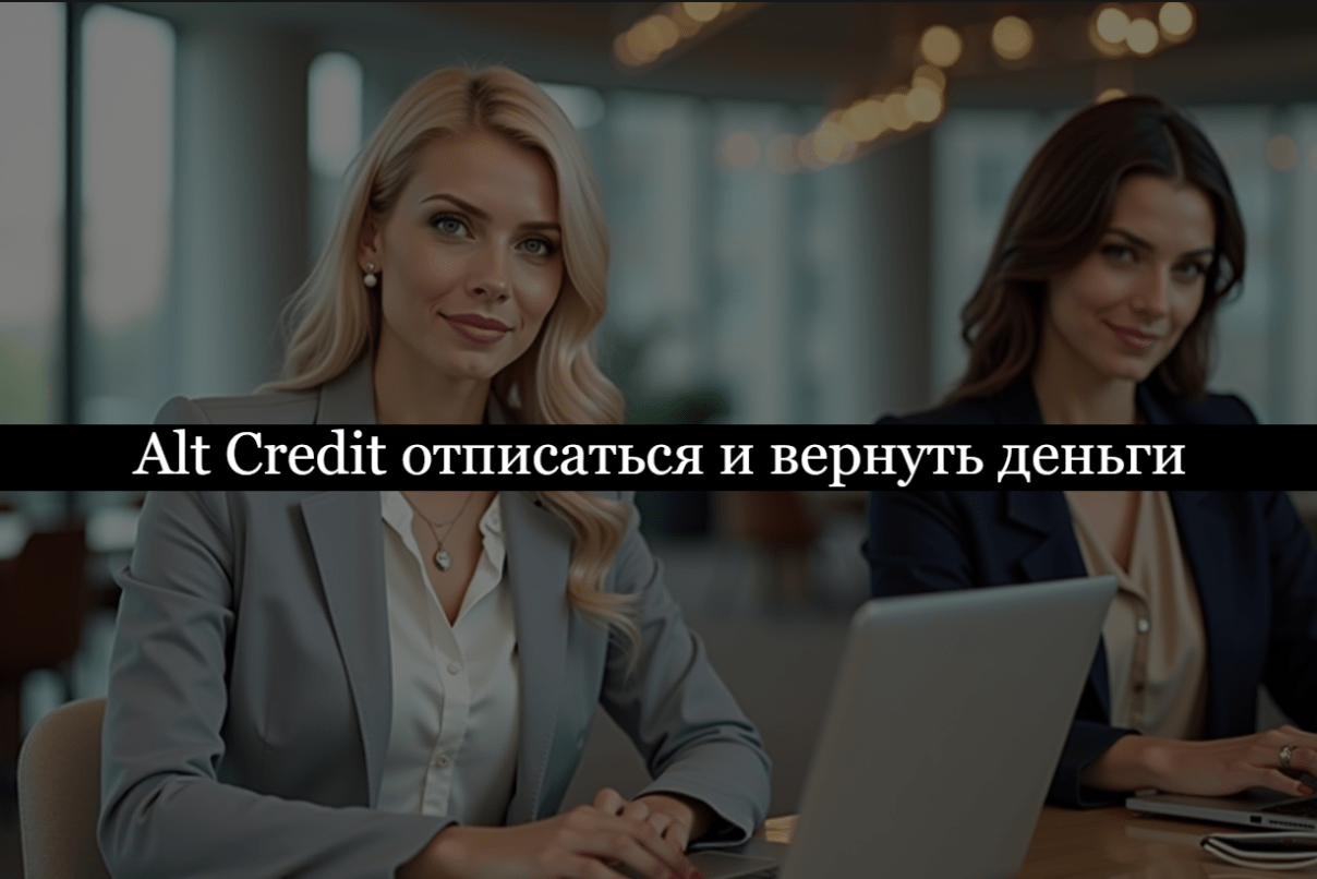 Alt Credit отписаться от платных услуг и подписки и вернуть деньги